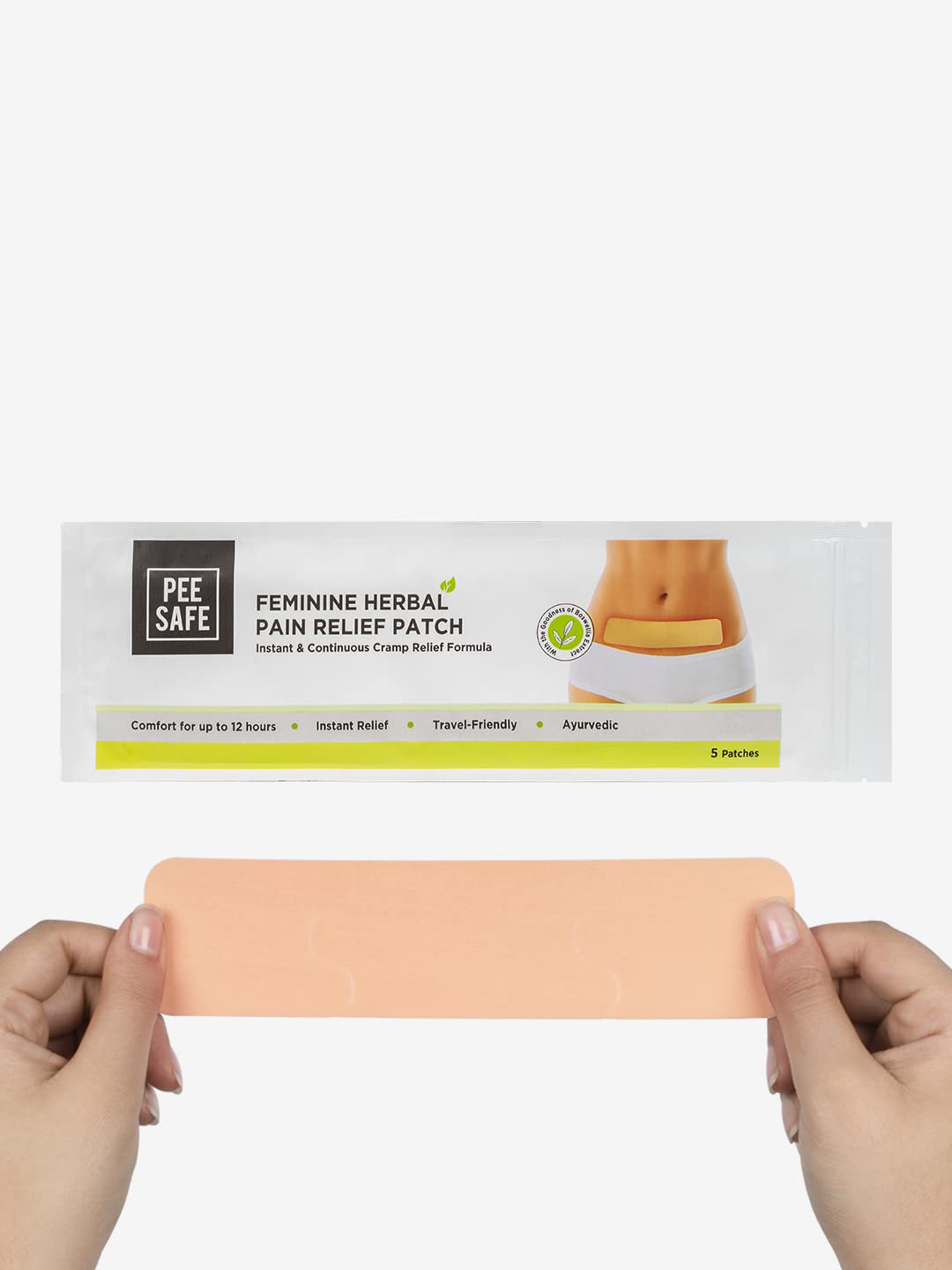Buy PEESAFE Feminine Herbal Pain Relief Patches 5 Patches - Intimate ...