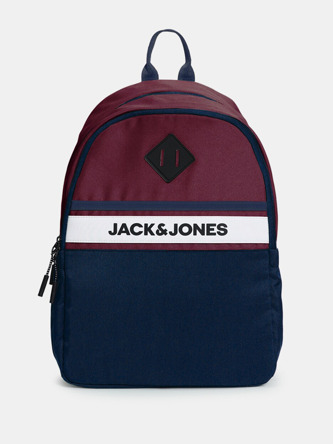 Buy Jack & Jones Men Colourblocked Backpack - Backpacks for Men ...