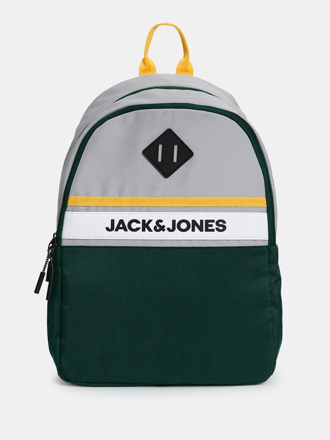 Buy Jack & Jones Colourblocked Ergonomic Backpack Up To 15 Inch ...