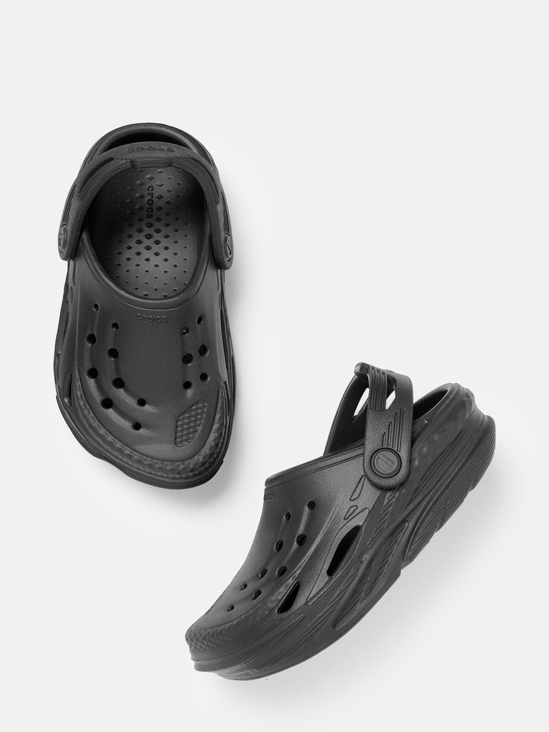 Buy Crocs Kids Solid Clogs With Backstrap - Flip Flops for Unisex Kids ...