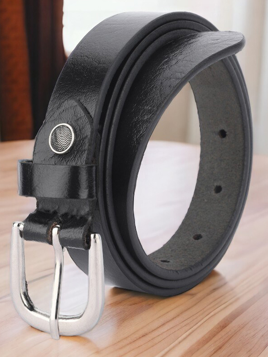Buy DressBerry Women Black Leather Formal Belt - Belts for Women ...