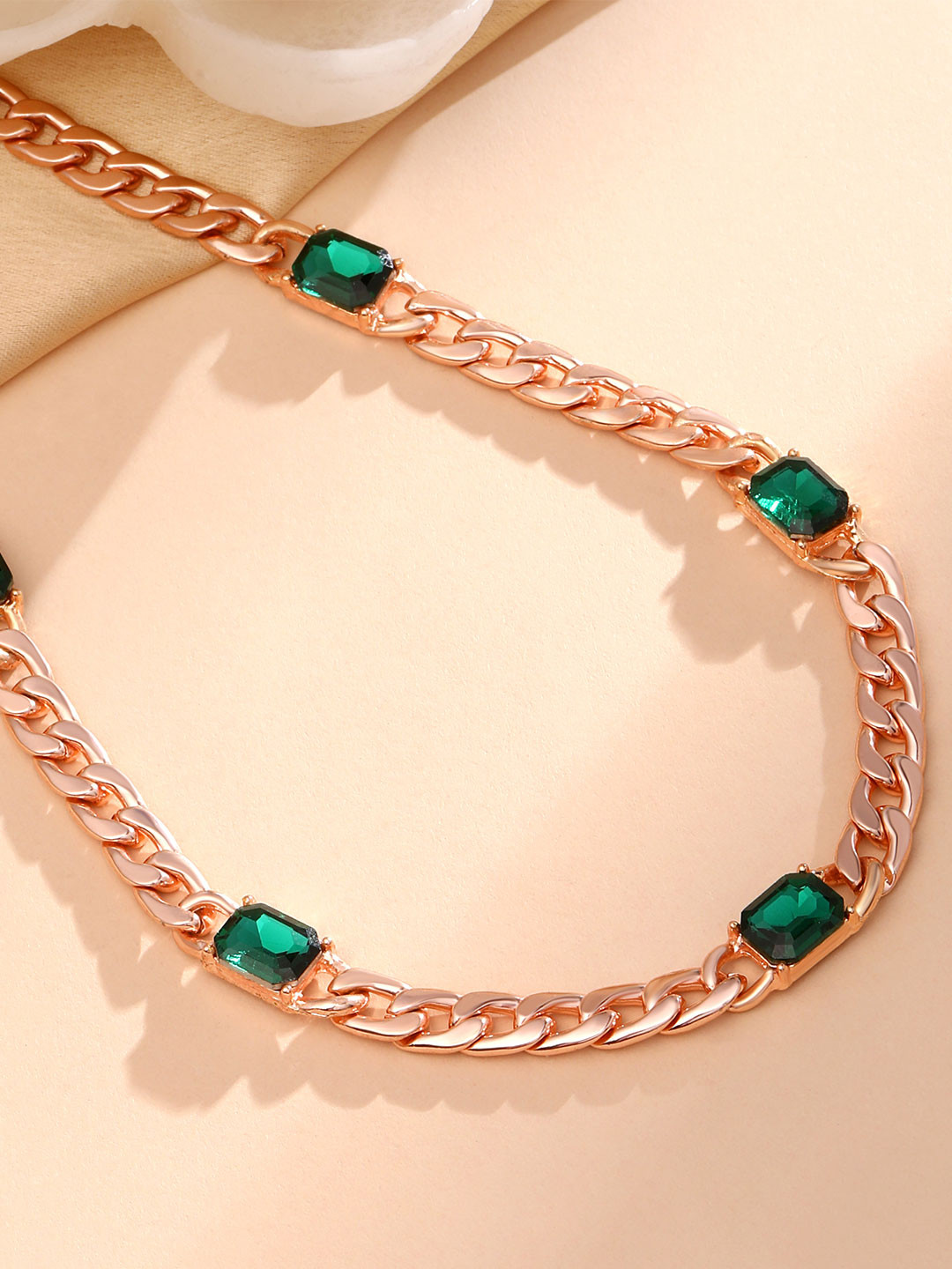 Buy Cierra Rose Gold Plated Chain - Necklace And Chains for Women ...