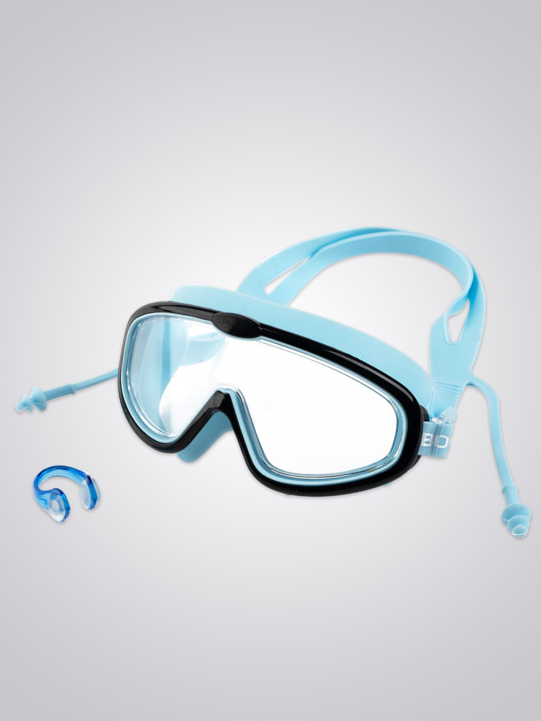 Buy BOLDFIT Unisex Adjustable Straps & Ear Nose Plug Swimming Fish ...