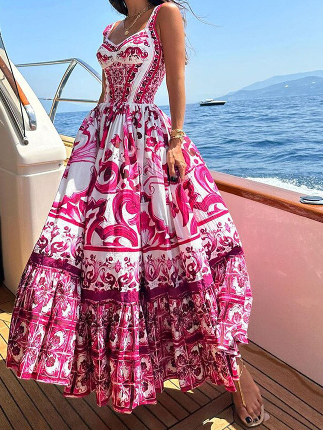 Buy StyleCast Bohemian Printed Maxi Dress - Dresses for Women 27791978 ...