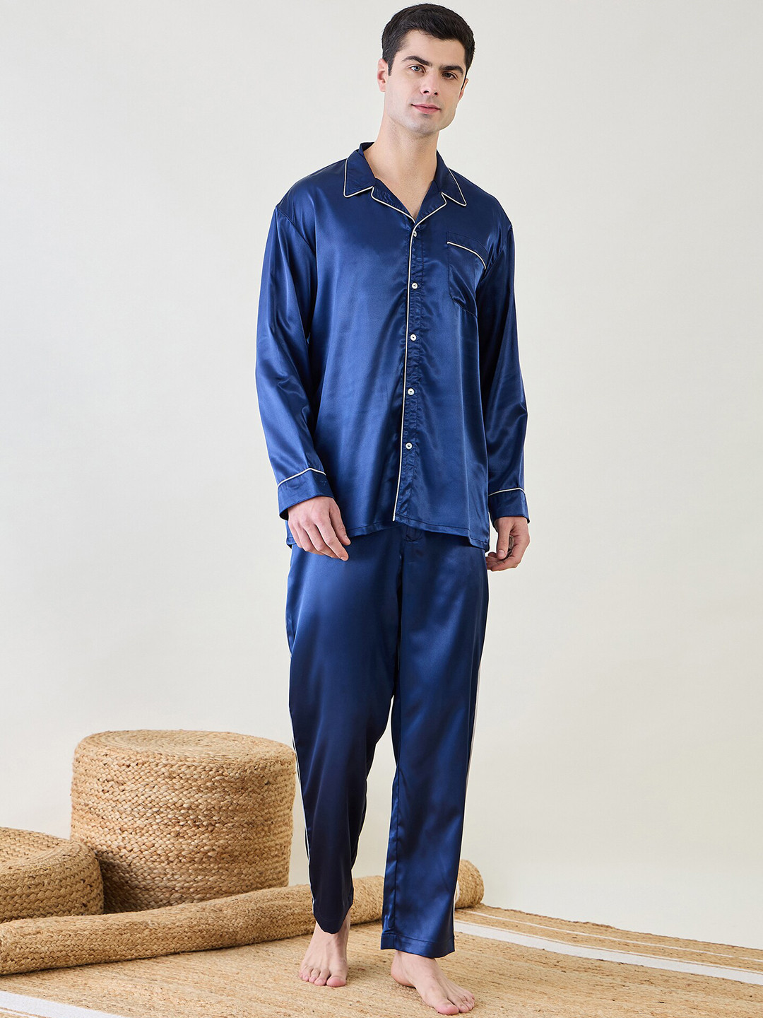 Buy The Kaftan Company Men Night Suit - Night Suits for Men 27793450 ...