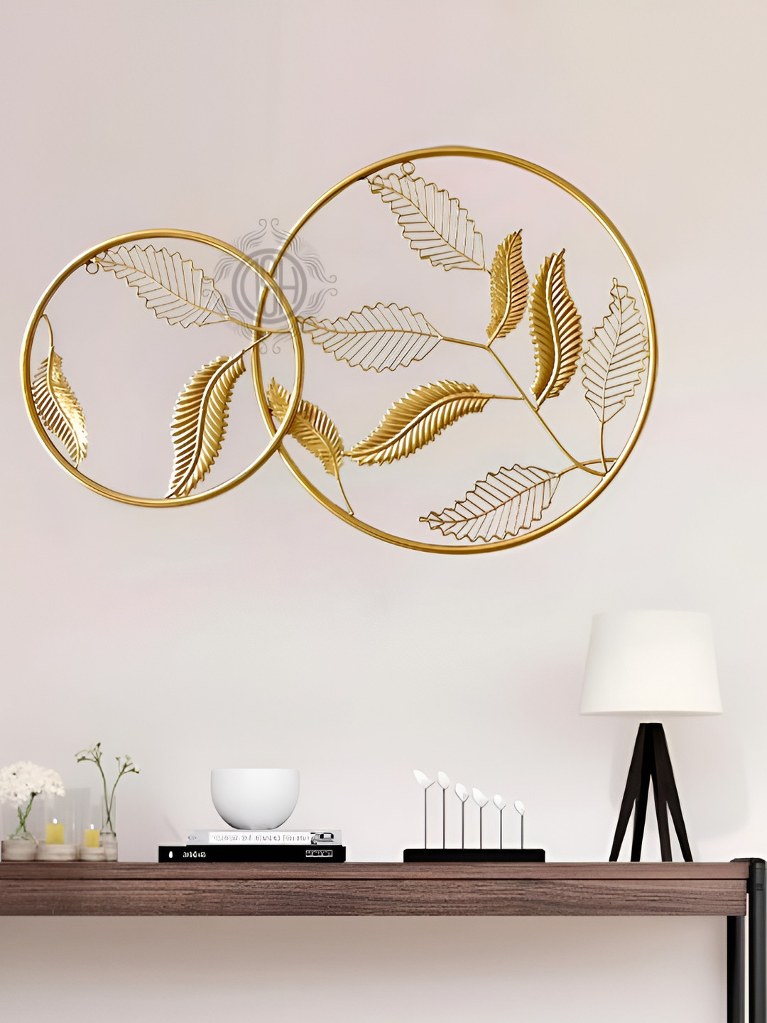 Buy DSH Crafting Your Curiosity Beige Metal Ring Wall Hanging - Wall ...