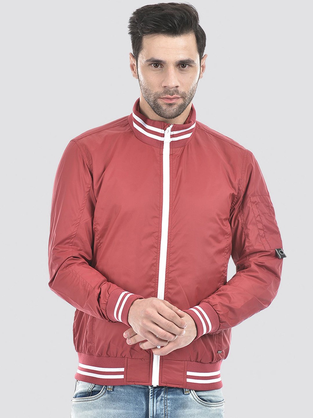 Buy Numero Uno Men Solid Red Jacket - Jackets for Men 27809128 | Myntra