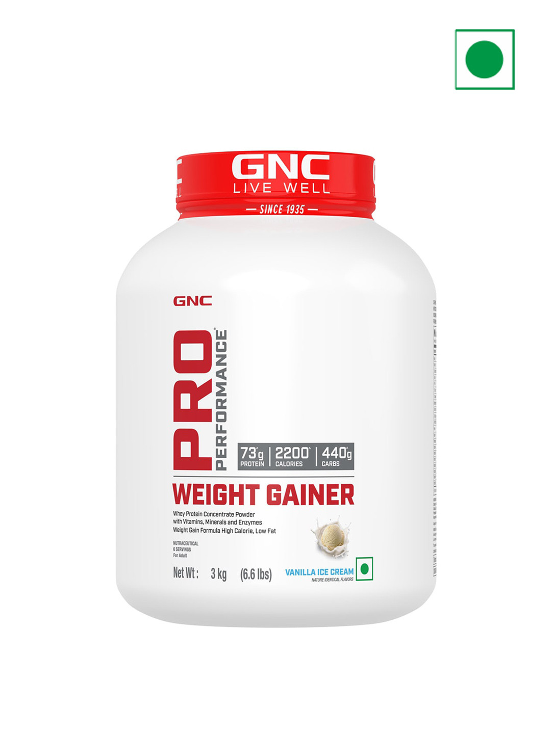 Buy GNC Pro Performance Weight Gainer Powder For Healthy Body Gains ...