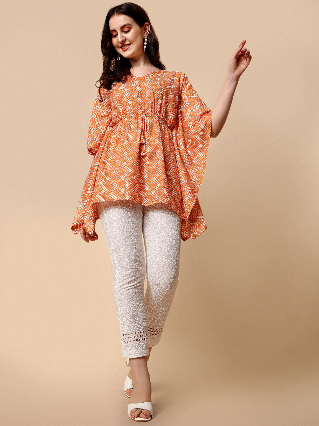 Buy NAINVISH Polka Dot Print High Low Top - Tops for Women 27831982 ...