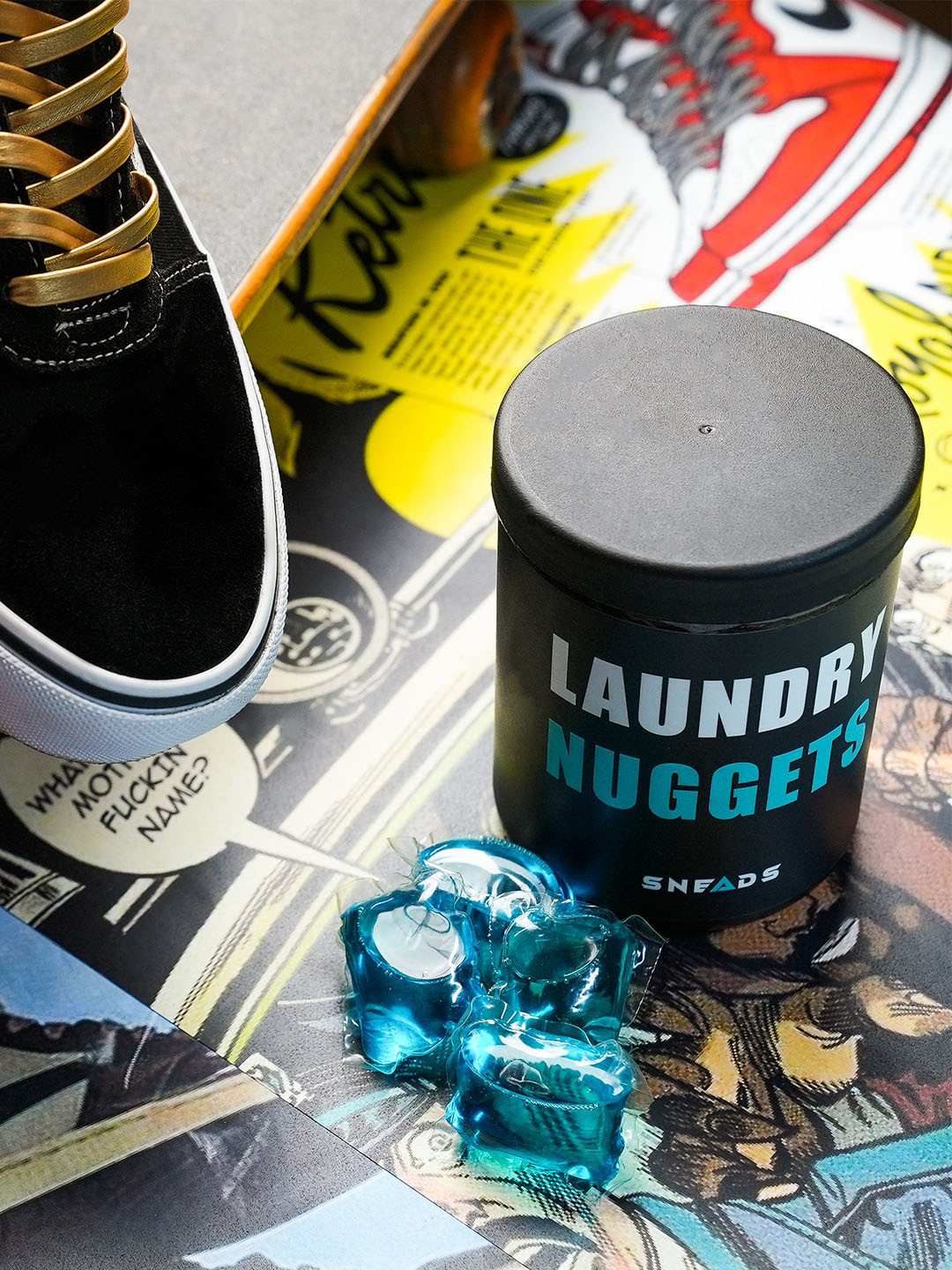 Buy SNEADS Black Sneaker Laundry Nuggets - Shoe Care for Unisex ...