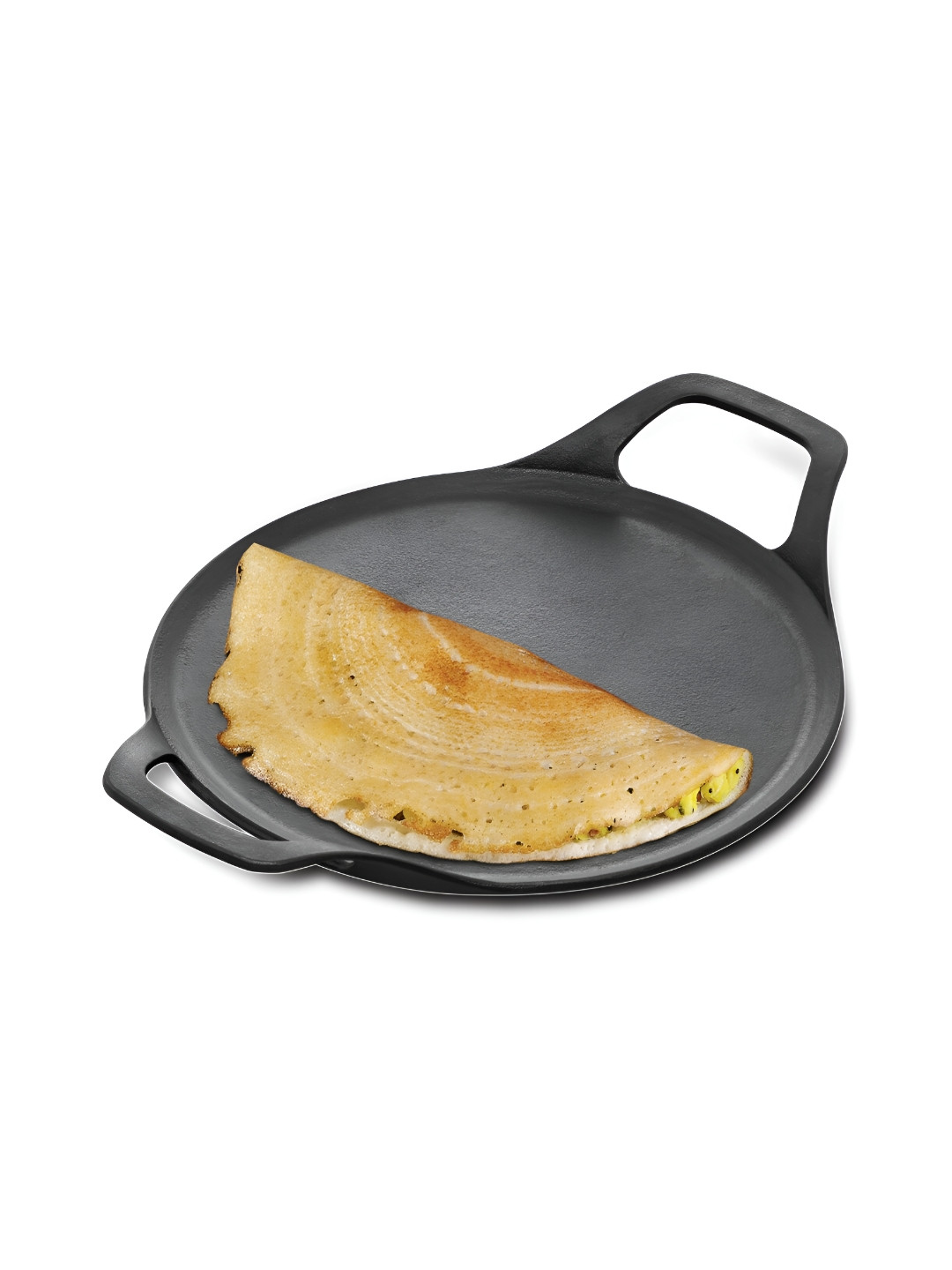 Buy Hawkins Black Futura Cast Iron 27cm Dosa Tava CIDT27 - Tawa for ...