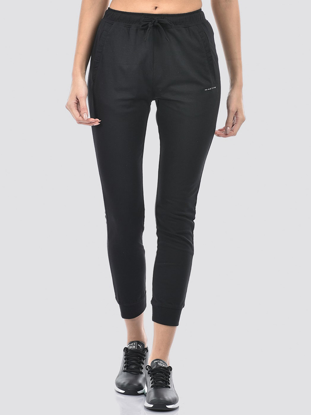 Buy Numero Uno Women Pure Cotton Mid Rise Joggers - Track Pants for ...