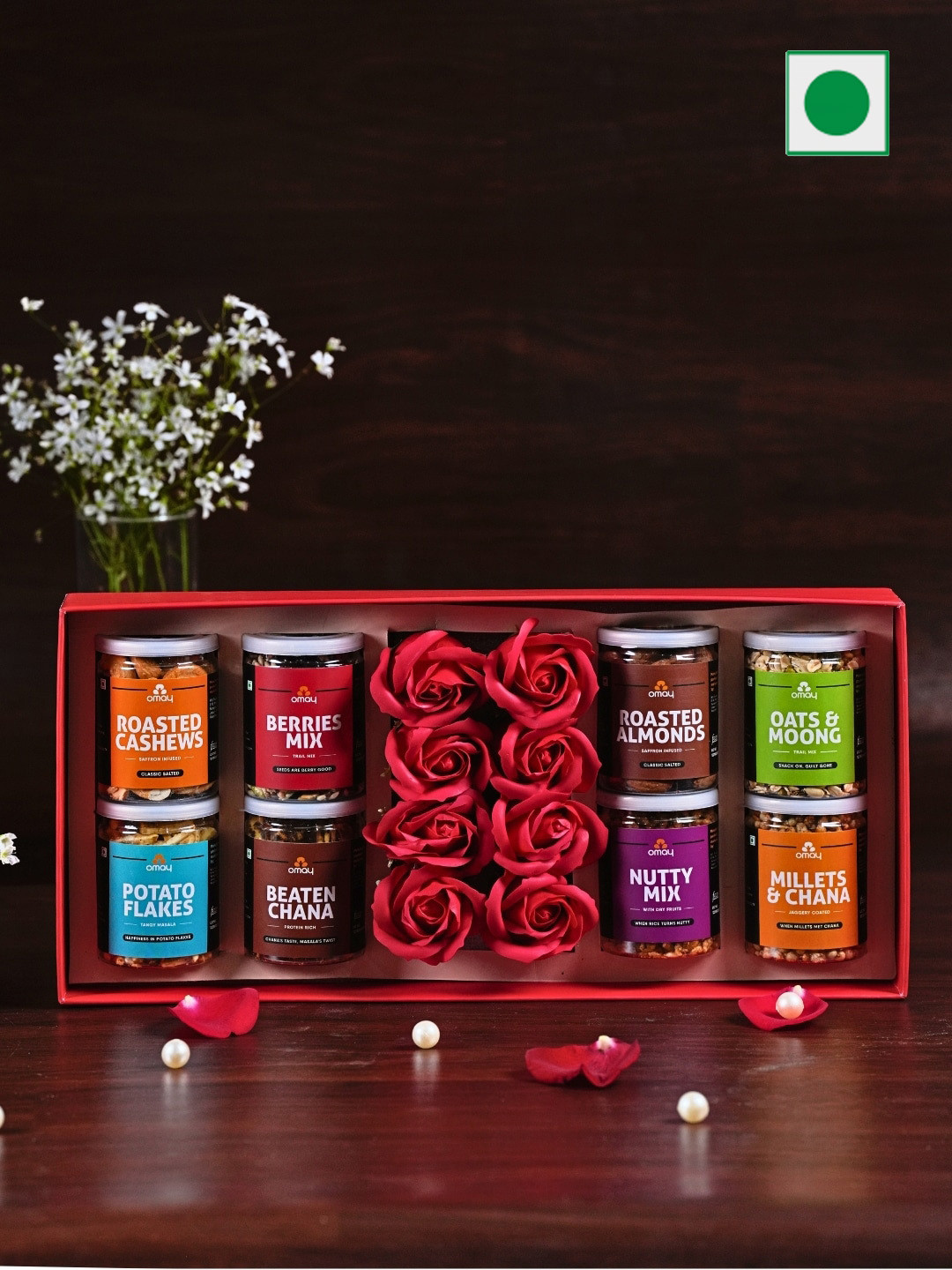 Buy Omay Foods Nourishing Serenity Gift Box 1400gm - Assorted Gifts for ...