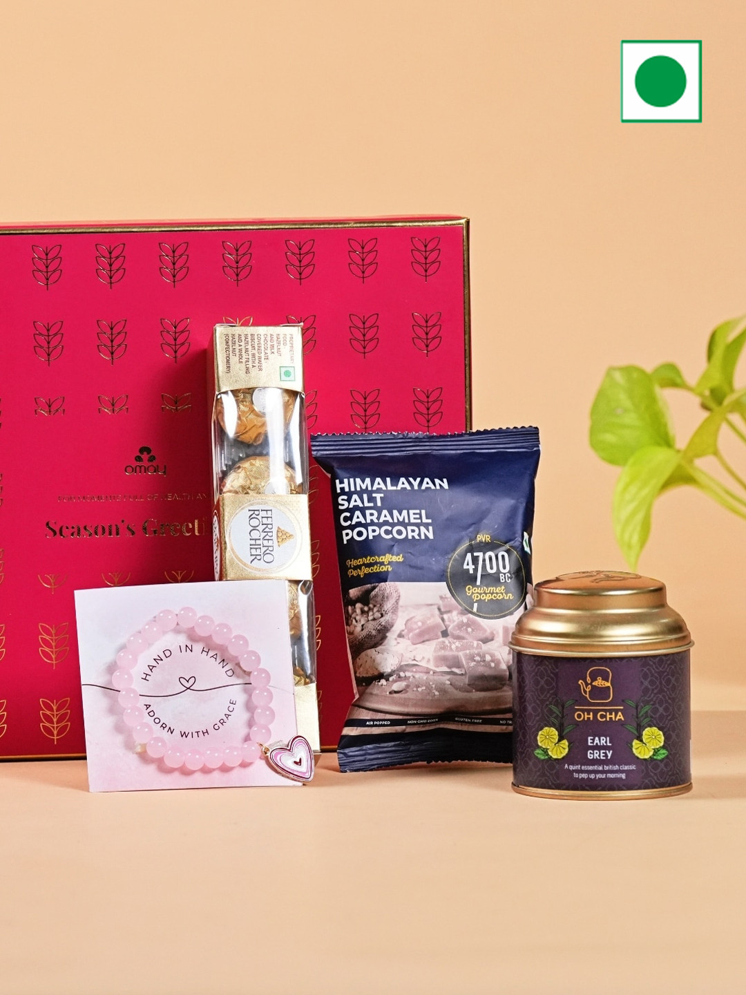 Buy Omay Foods Set Of 7 Snack & Snuggle Assorted Gift Box - Assorted ...