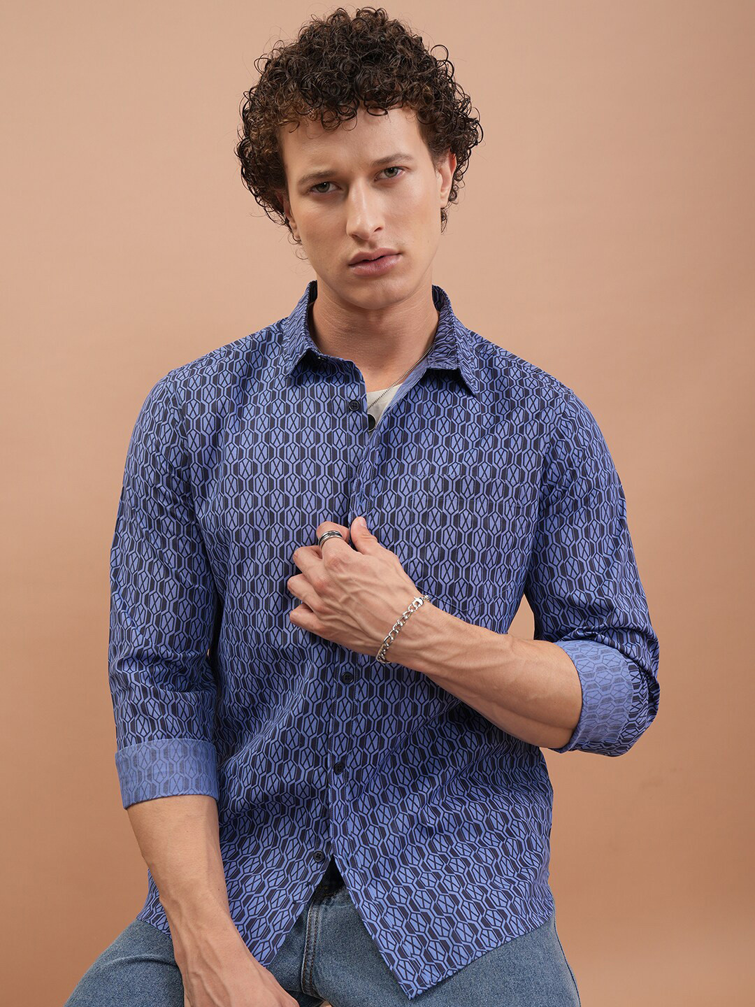 Buy HIGHLANDER All Over Printed Shirt - Shirts for Men 27874376 | Myntra
