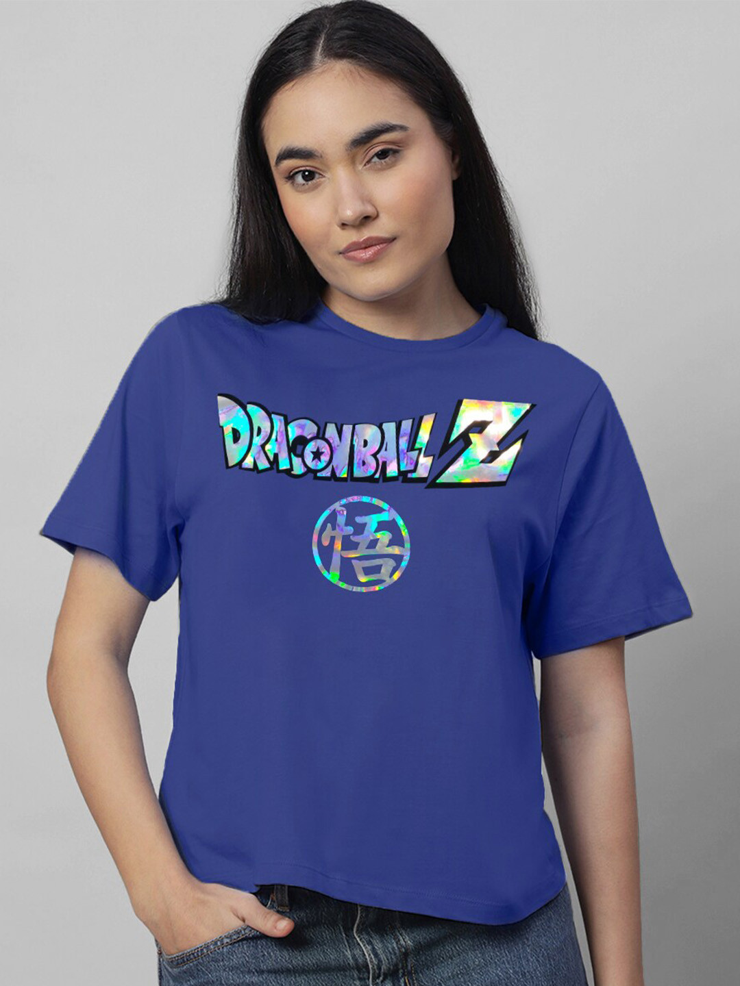 Buy Free Authority Dragon Ball Z Printed Pure Cotton Relaxed Fit T ...