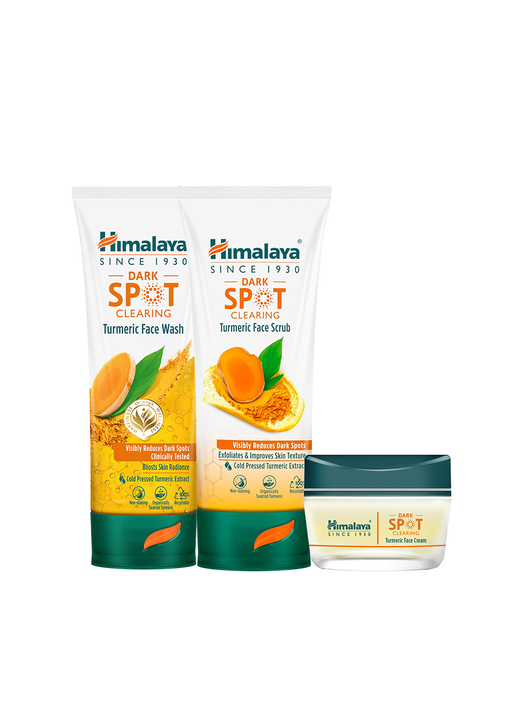 Buy Himalaya Dark Spot Clearing Turmeric Face Care Combo - Skin Care ...