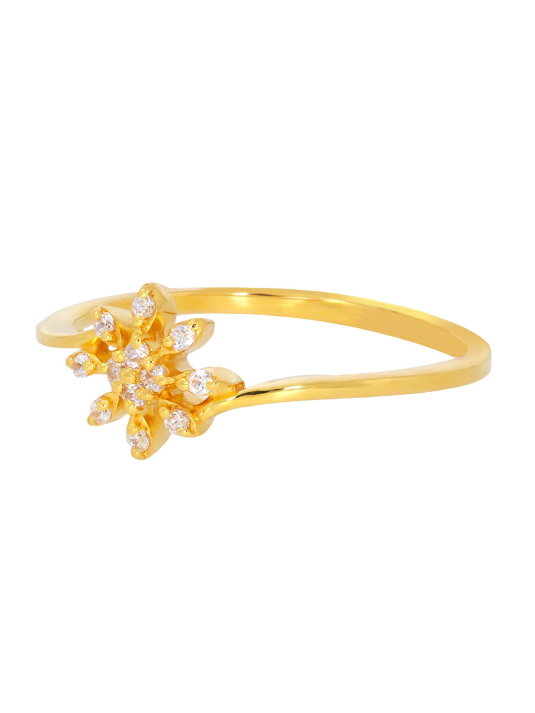 Buy BHIMA 22K Hallmark 916 Purity Yellow Gold Molding Stud - Ring Gold ...