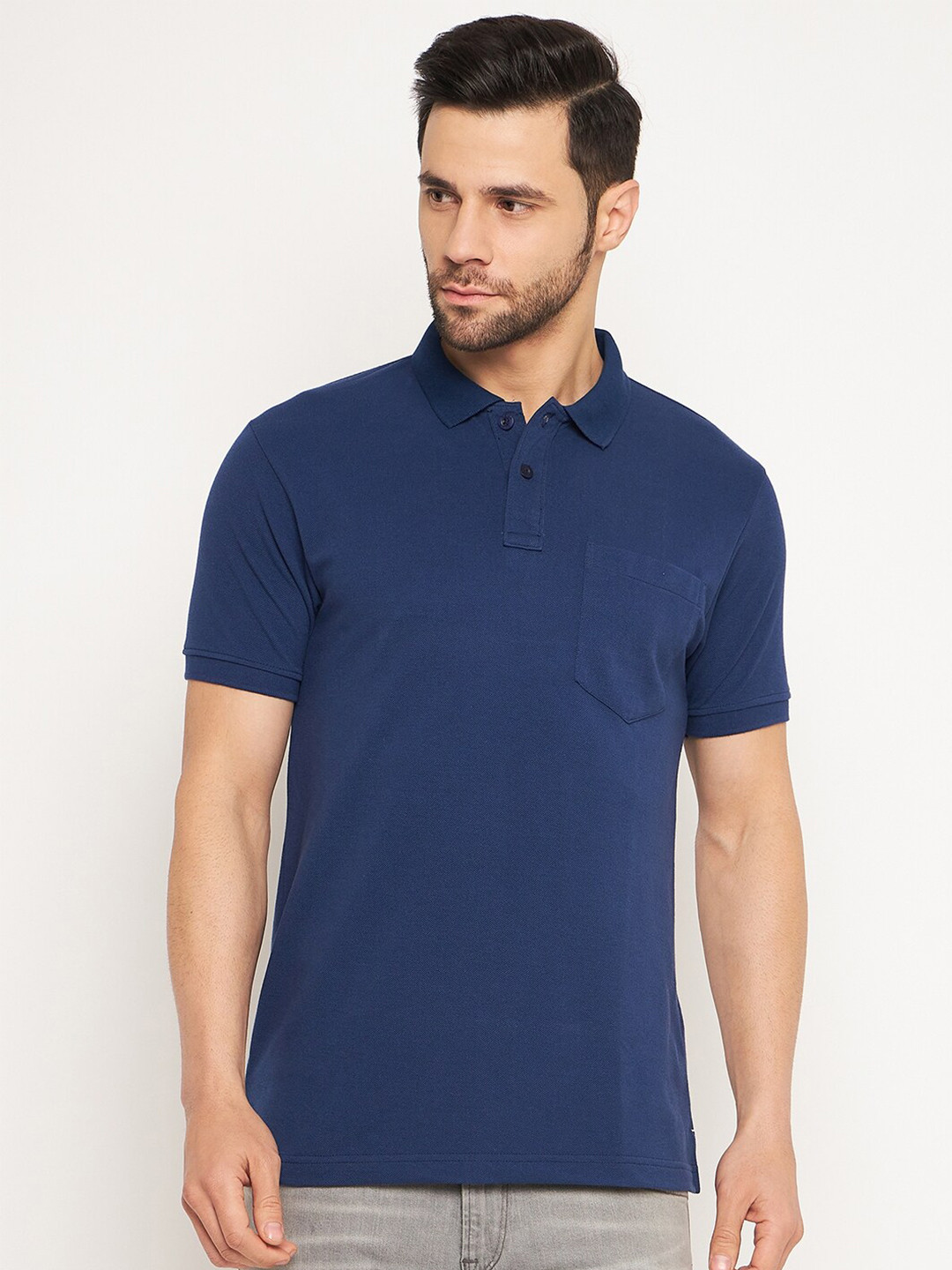 Buy NEVA Polo Collar Pockets Cotton T Shirt - Tshirts for Men 27917722 | Myntra