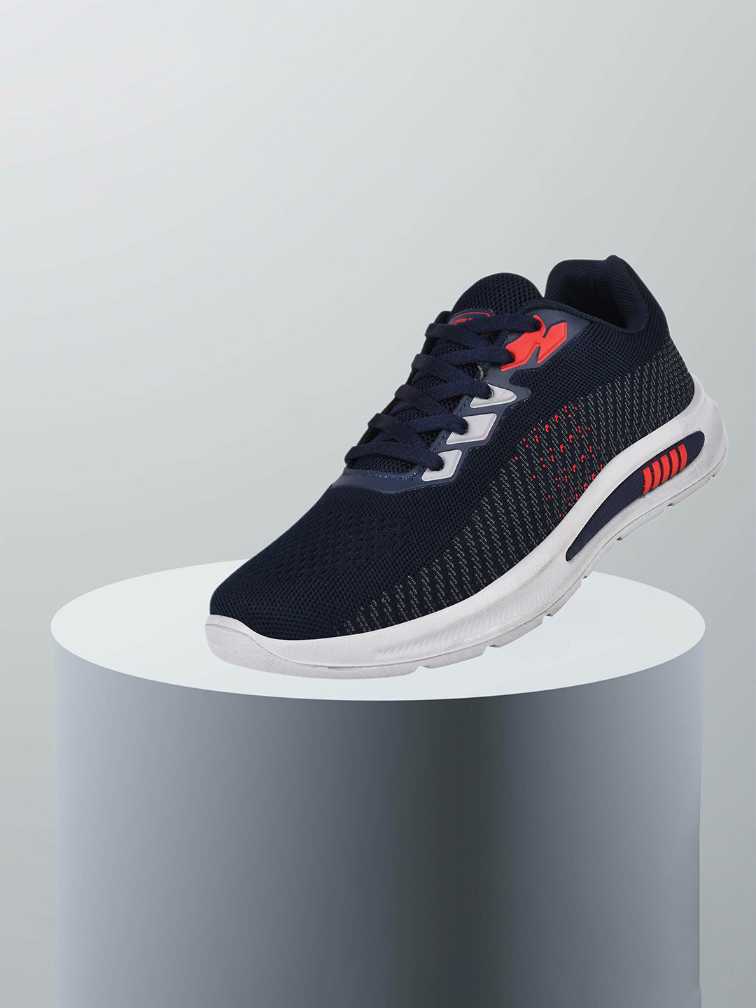 Buy TRV Men Textured Lace Up Walking Shoes - Sports Shoes for Men ...