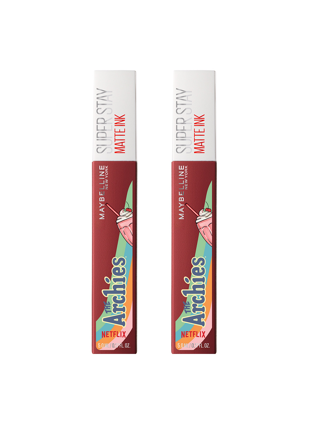 Buy Maybelline New York Set Of 2 The Archies Collection SuperStay Matte ...