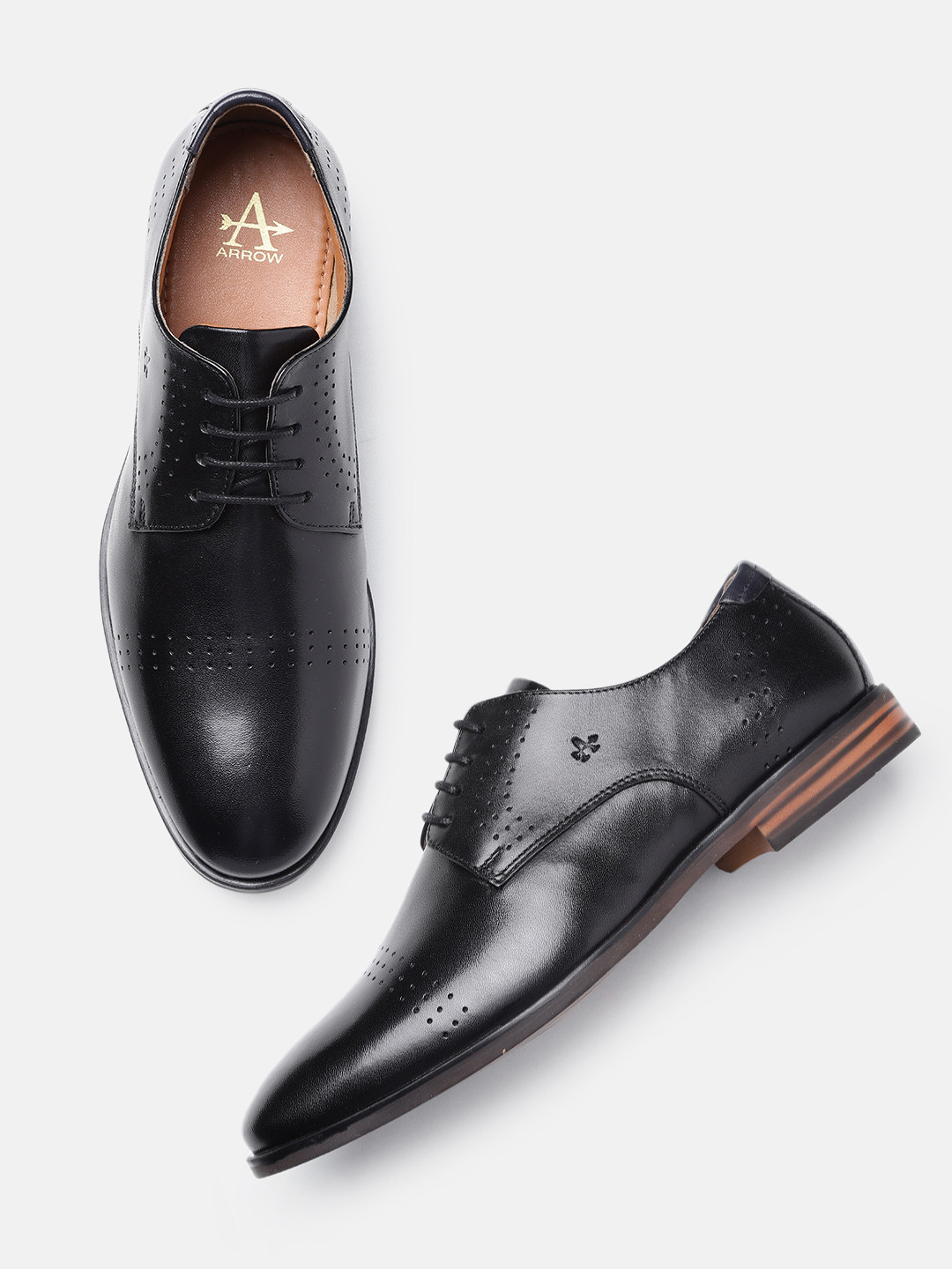 Buy Arrow Men Gail 2.0 Leather Derbys - Formal Shoes for Men 27928092 ...