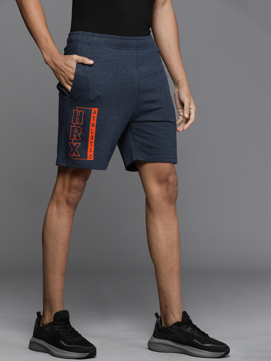 Buy HRX By Hrithik Roshan Men Lifestyle Typography Printed Sports ...