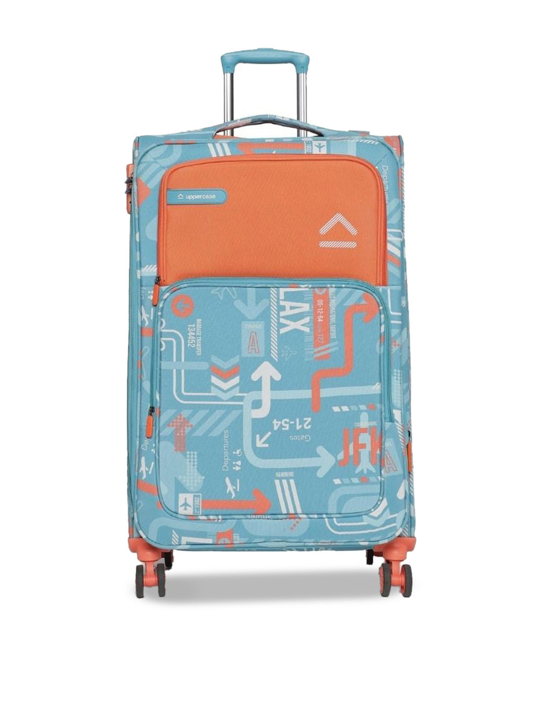 Buy Uppercase JFK Plus Printed Soft Luggage Large Trolley Bag - Trolley ...