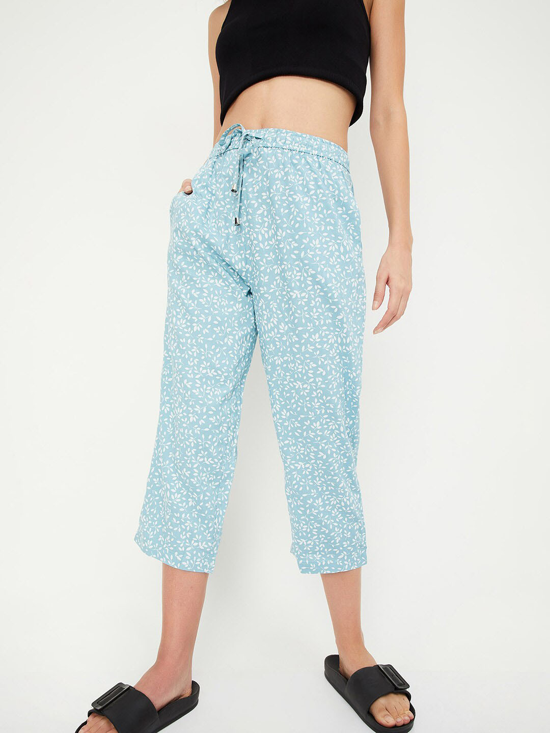 Buy Max Women Printed Capris - Capris for Women 27958600 | Myntra