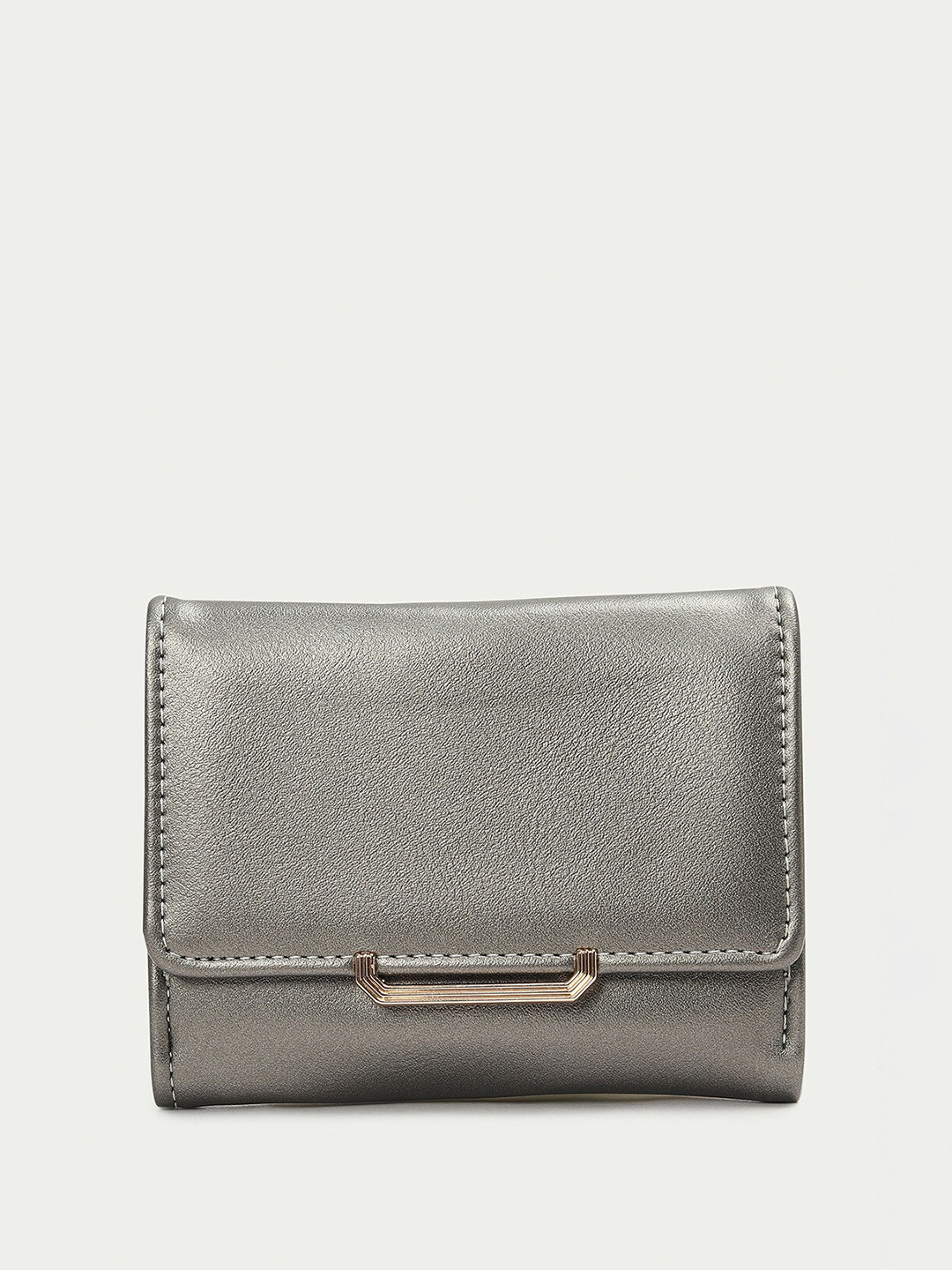 Buy Ginger By Lifestyle Women Embellished PU Zip Around Wallet ...