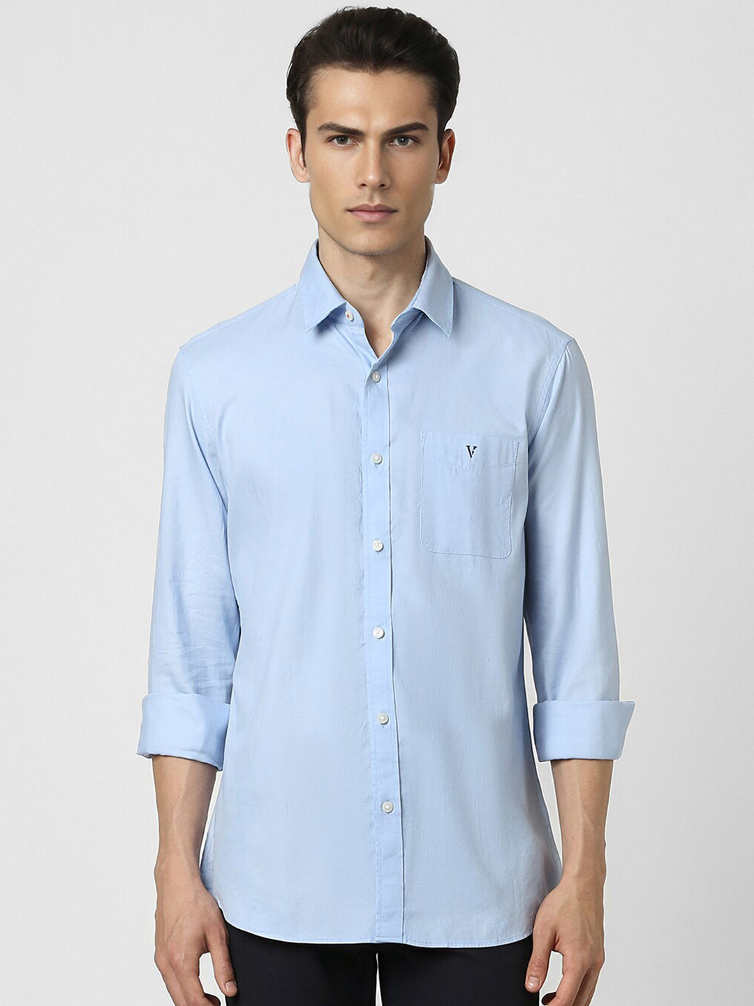 Buy Van Heusen Sport Men Slim Fit Opaque Casual Shirt - Shirts for Men ...