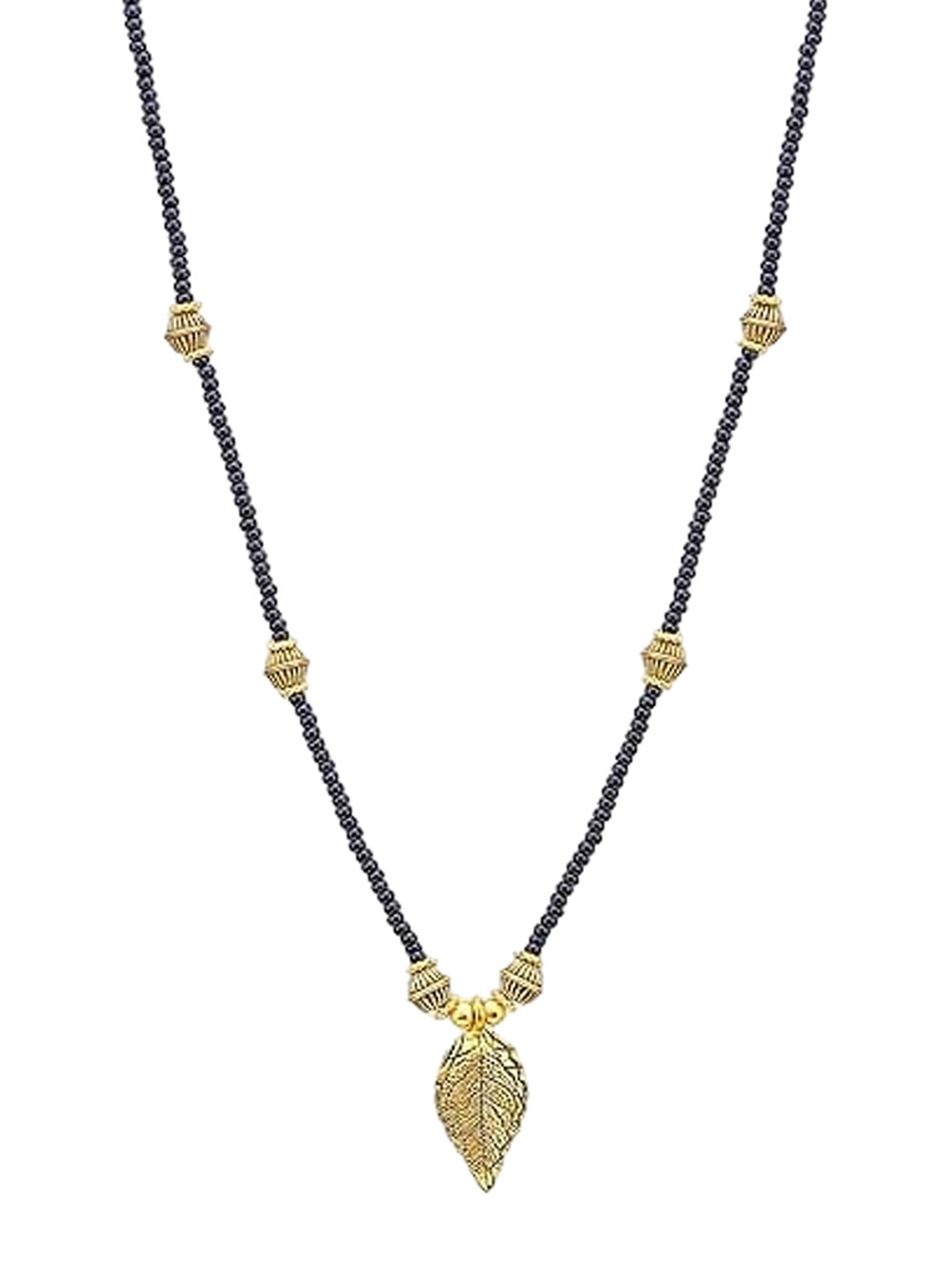 Buy Vighnaharta Gold Plated Artificial Stones Mangalsutra - Mangalsutra ...