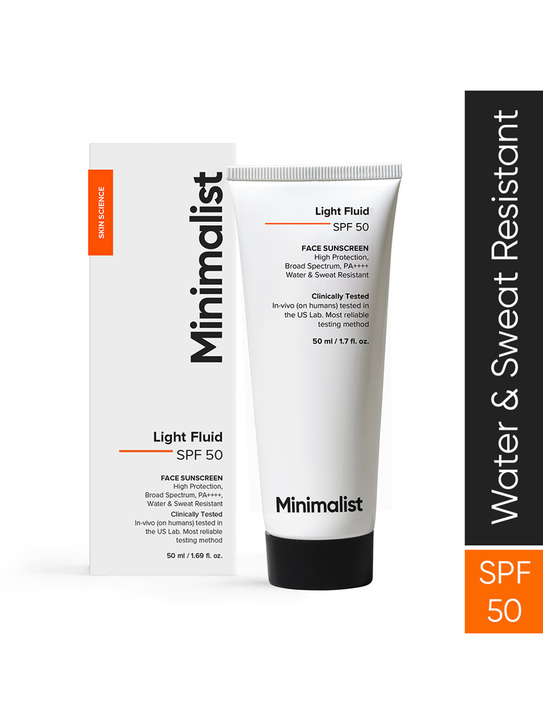 Buy Minimalist Light Fluid SPF 50 Face Sunscreen 50ml - Face Sunscreen ...