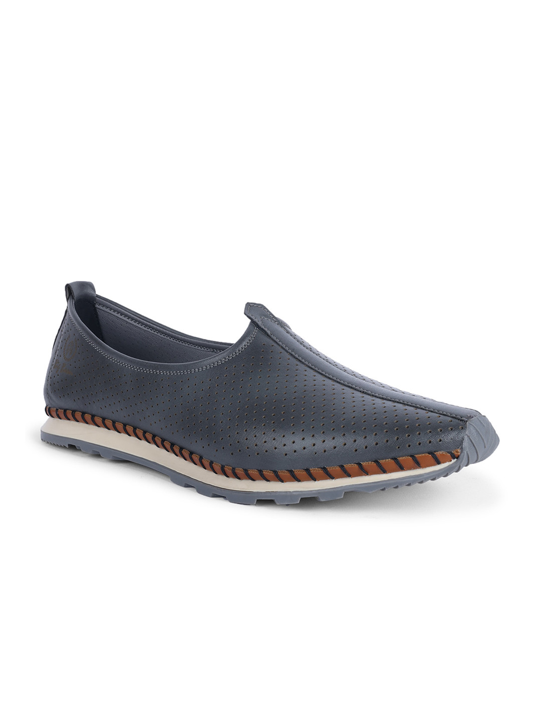 Buy Big Boon Men Perforated Lightweight Mojaris - Casual Shoes for Men ...