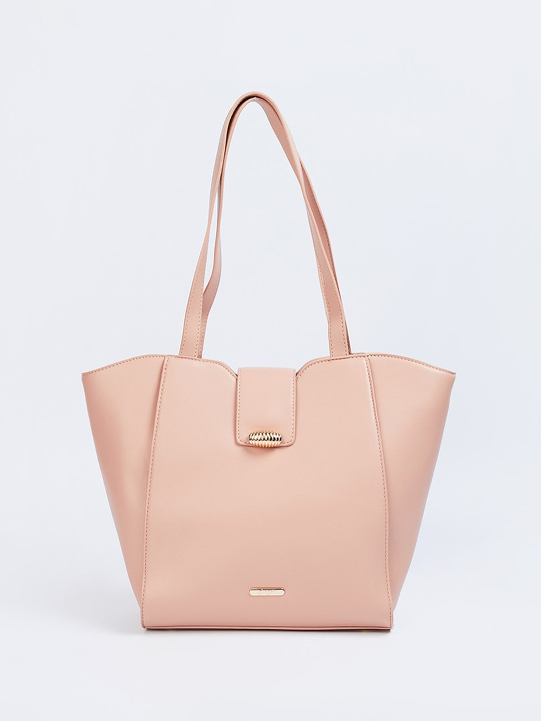 Buy Ginger By Lifestyle Oversized Structured Shoulder Bag - Handbags ...