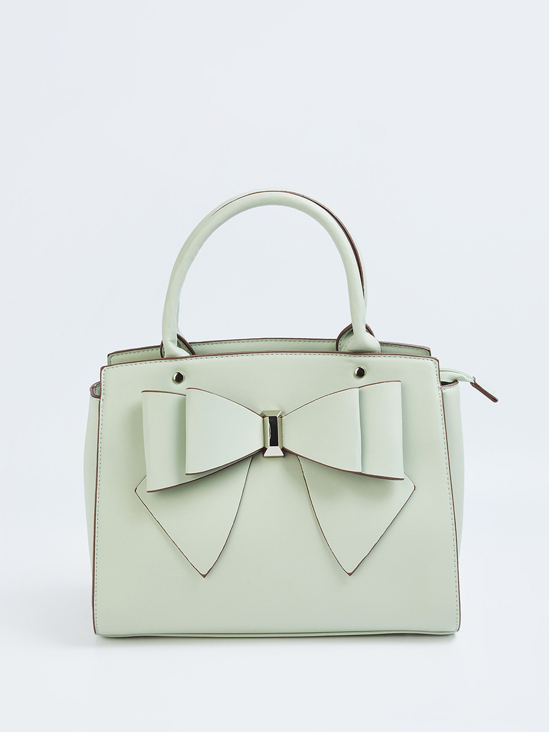 Buy Ginger By Lifestyle Textured Oversized Structured Handheld Bag With ...