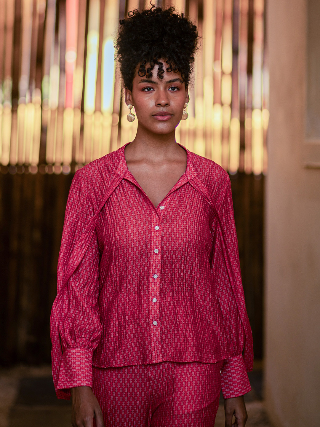 Buy RAREISM Abstract Print Tie Up Neck Top - Tops for Women 28053782 ...