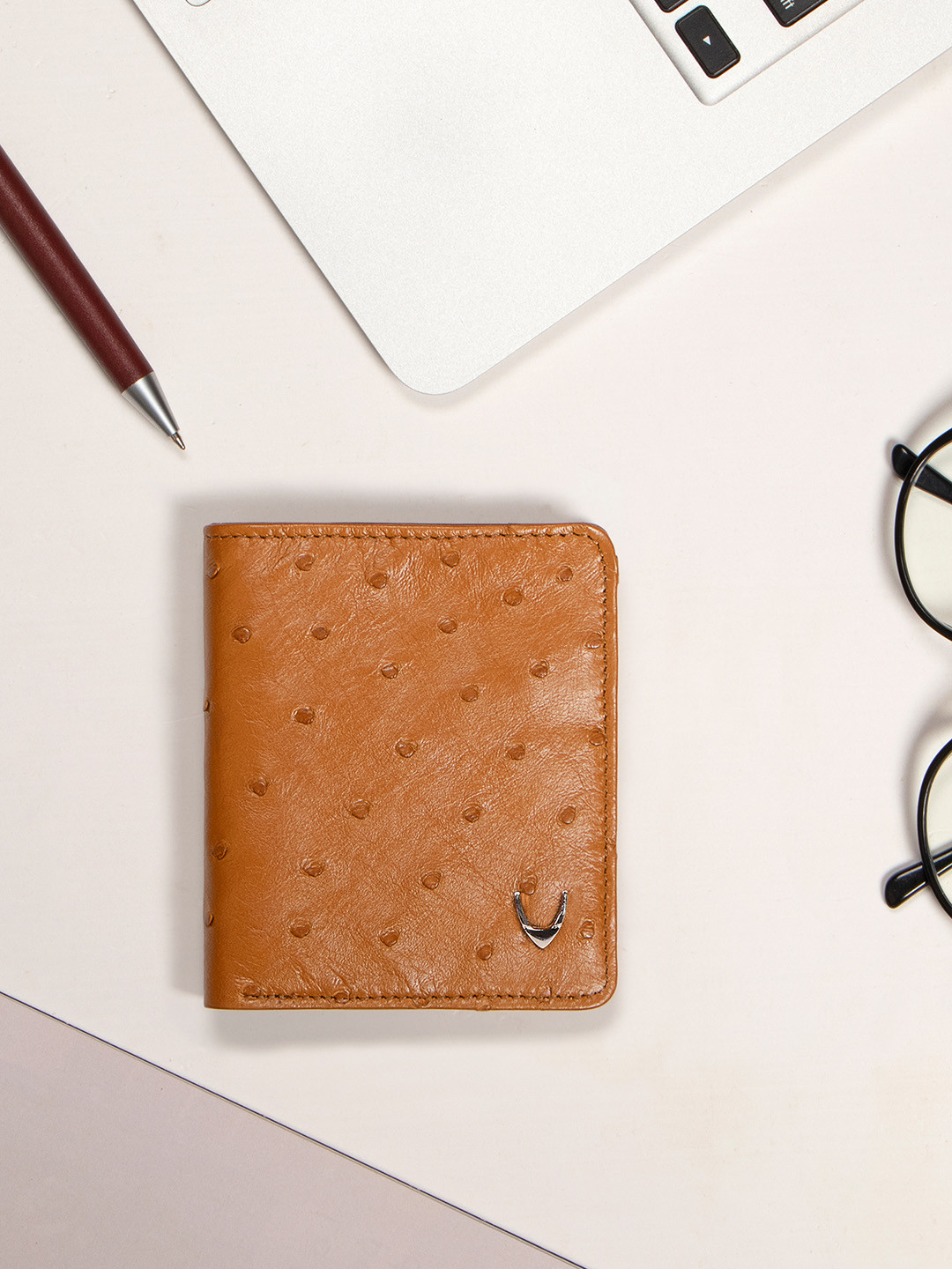 Buy Hidesign Men Animal Textured Leather Two Fold Wallet - Wallets for ...