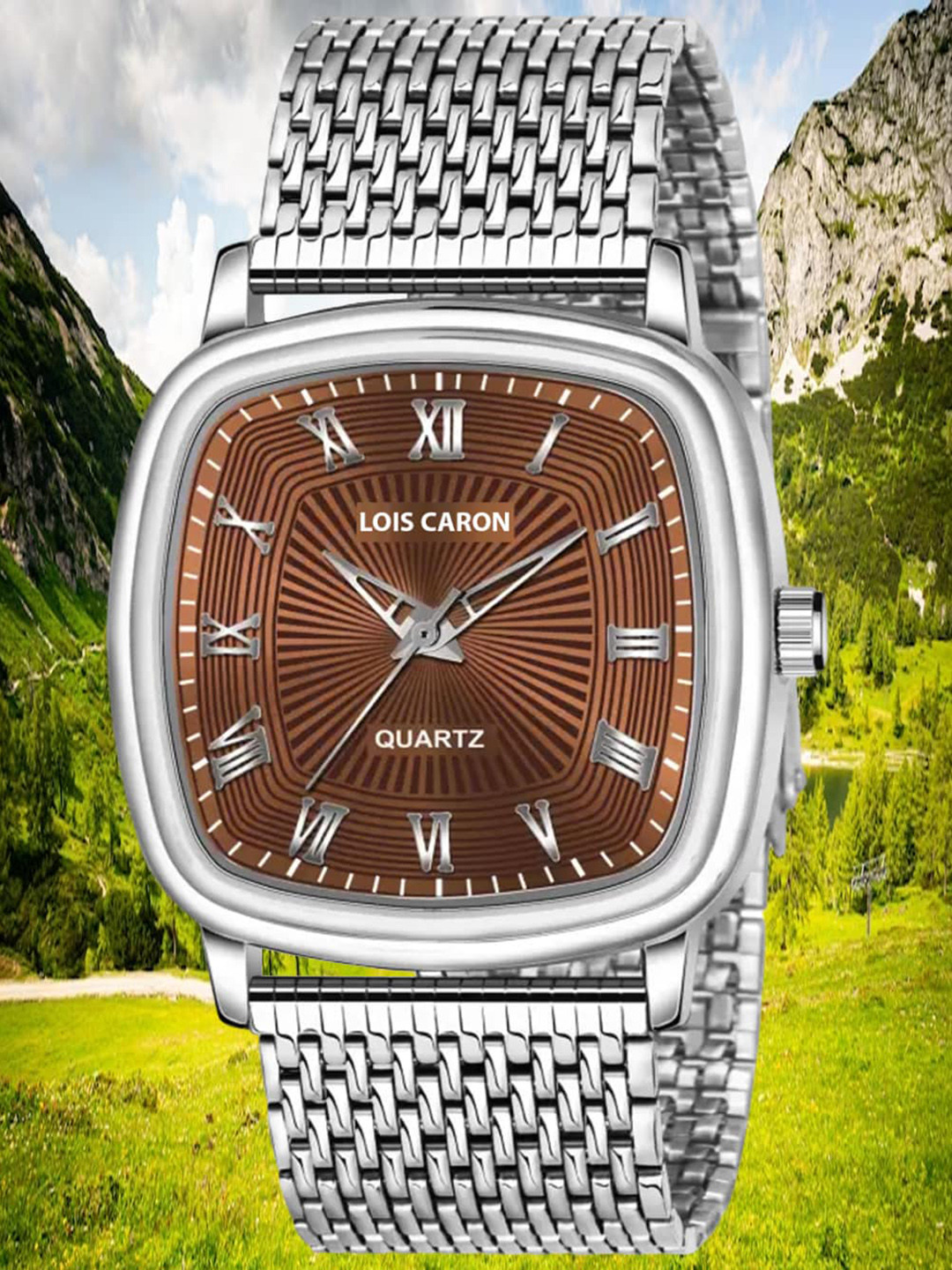 Buy LOIS CARON Men Stainless Steel Straps Analogue Watch LCS 4270 ...