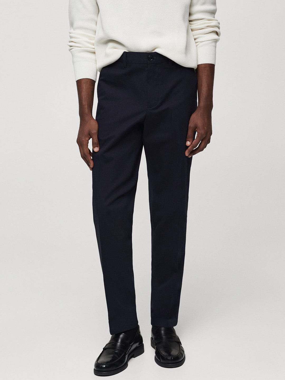 Buy MANGO MAN Smart Casual Trousers - Trousers for Men 28084242 | Myntra