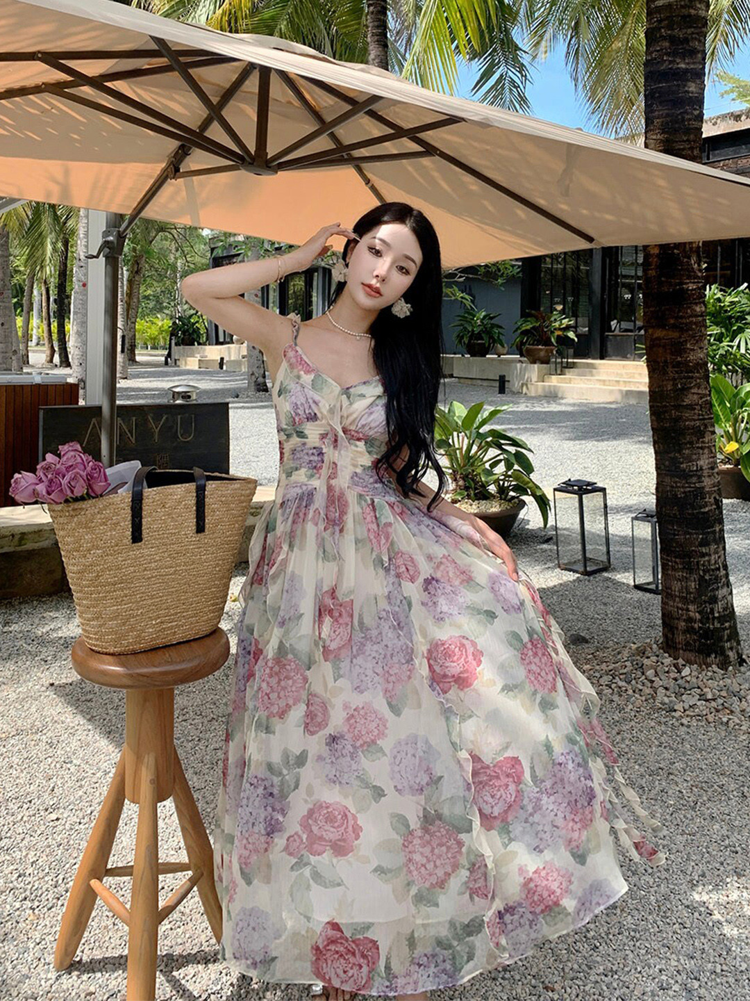 Buy JC Mode Floral Print Fit & Flare Dress - Dresses for Women 28094674 ...