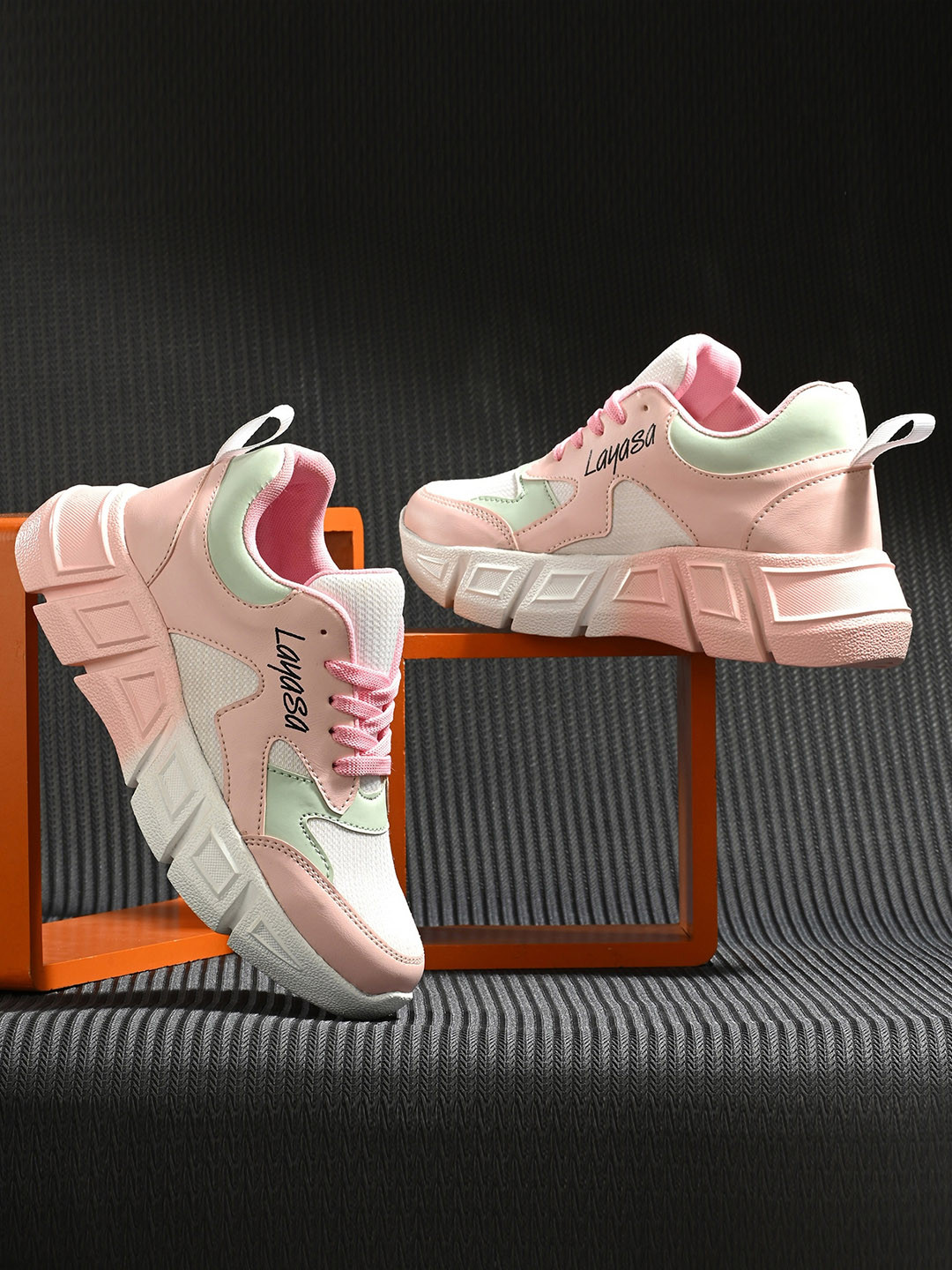 Buy Layasa Women Colourblocked Sneakers - Casual Shoes for Women ...