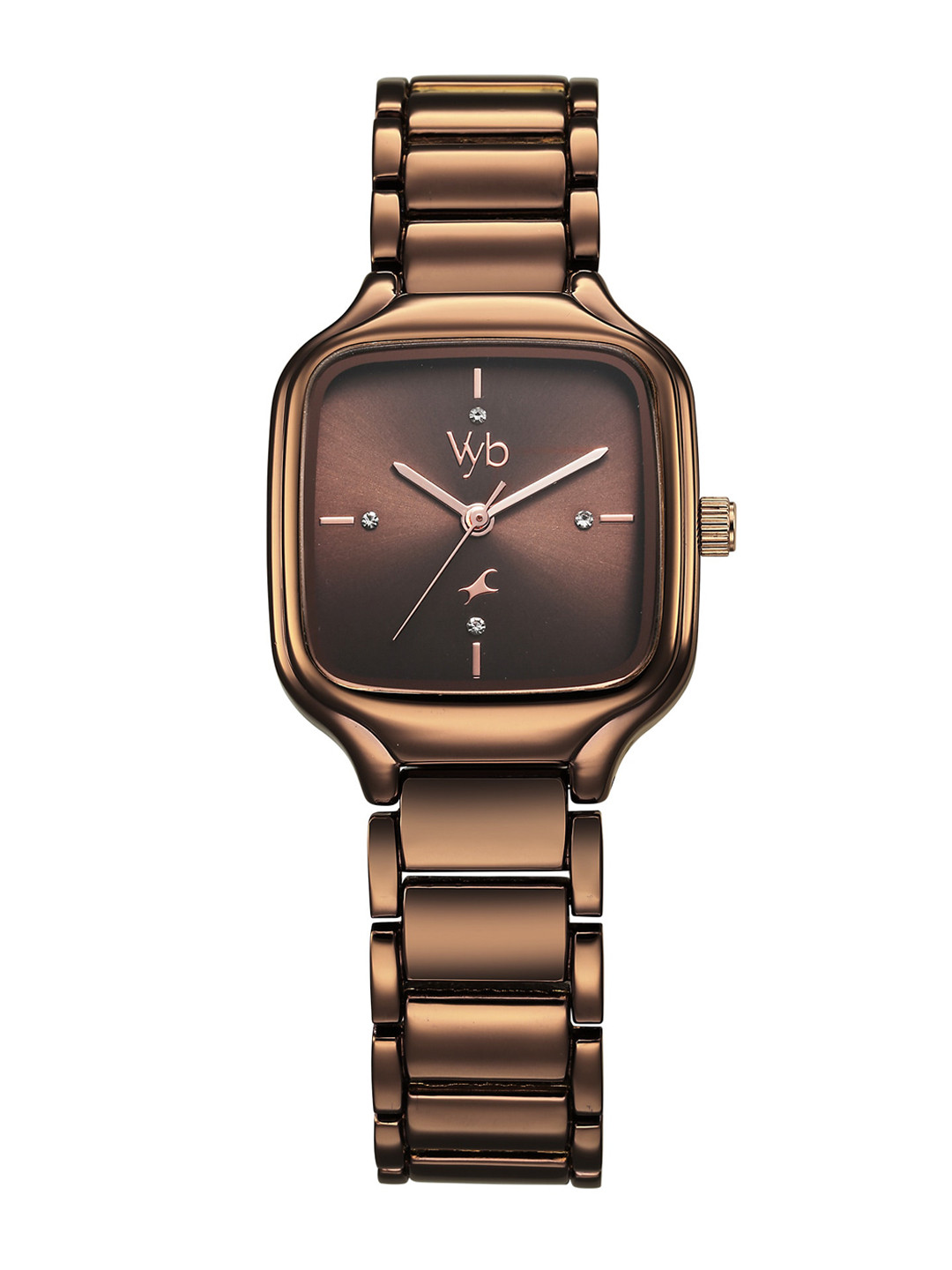 Buy Fastrack Vyb Manifester Women Embellished Dial Analogue Watch ...