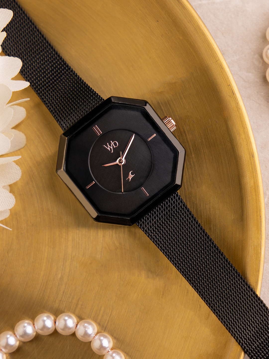 Buy Fastrack Vyb Prodigy Women Stainless Steel Analogue Watch ...