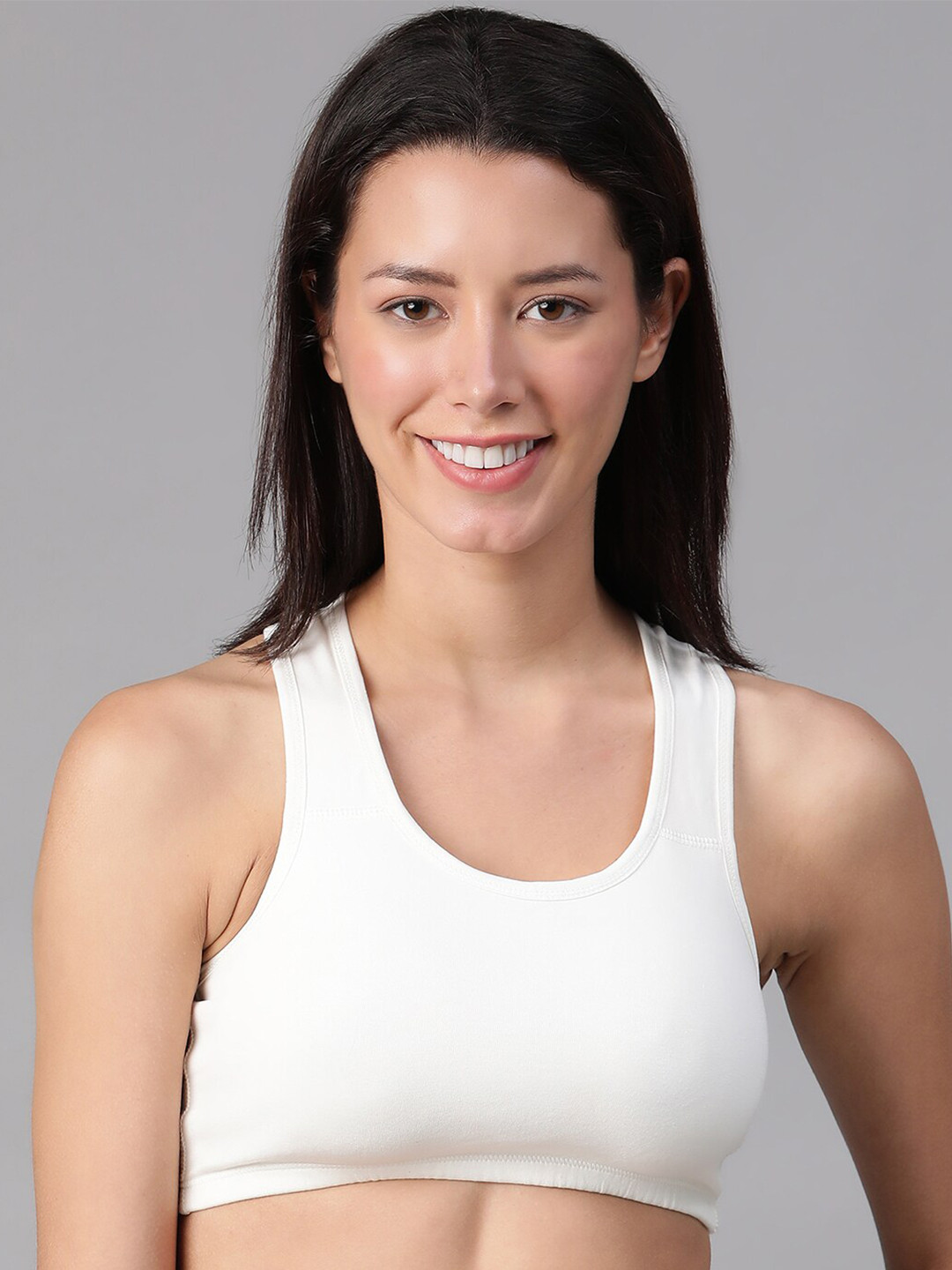 Buy ATHLISIS Full Coverage Non Padded Dry Fit Workout Bra All Day ...