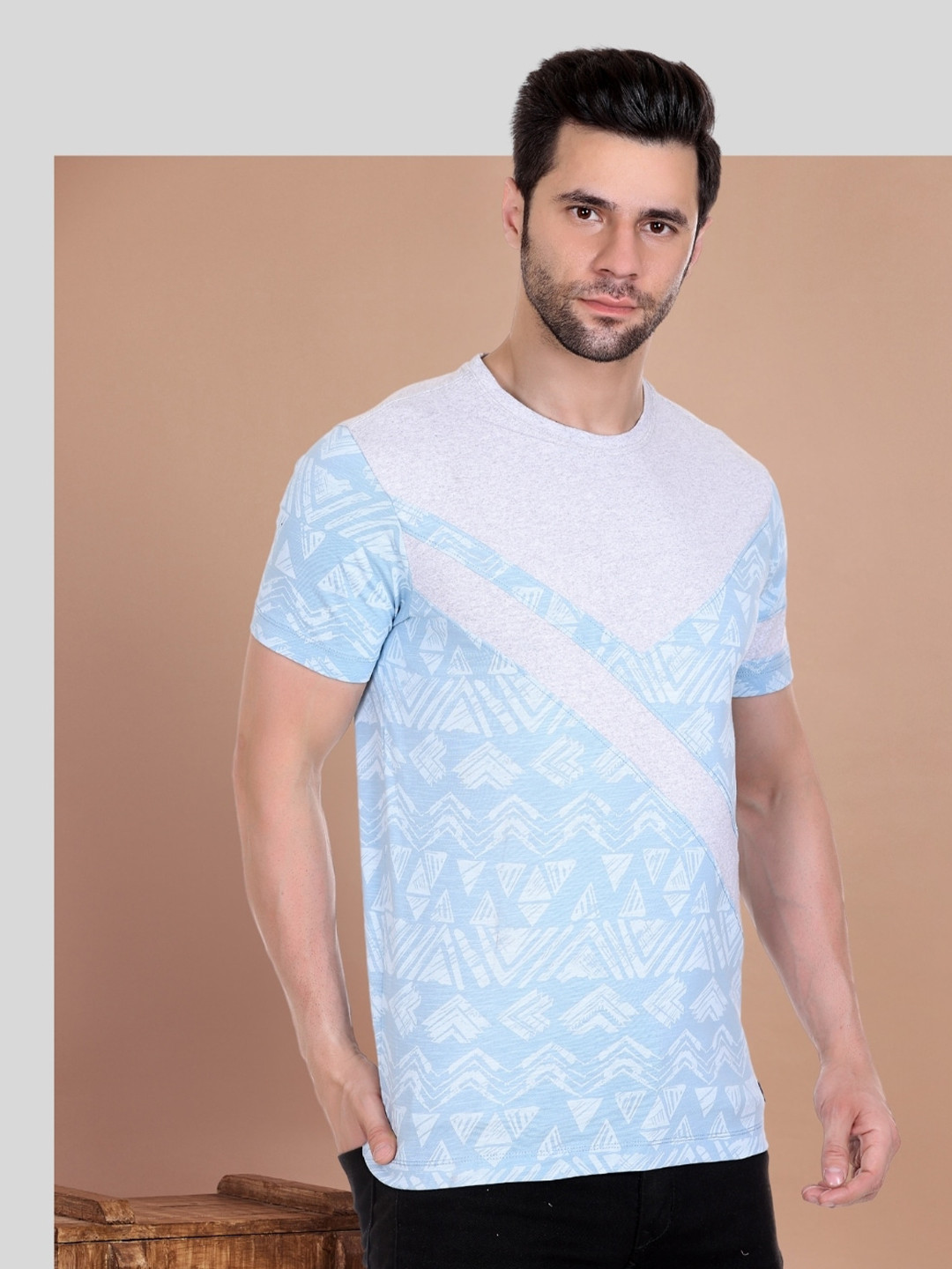 Buy AXMANN Typography Printed Cotton T Shirt - Tshirts for Men 28165732 ...