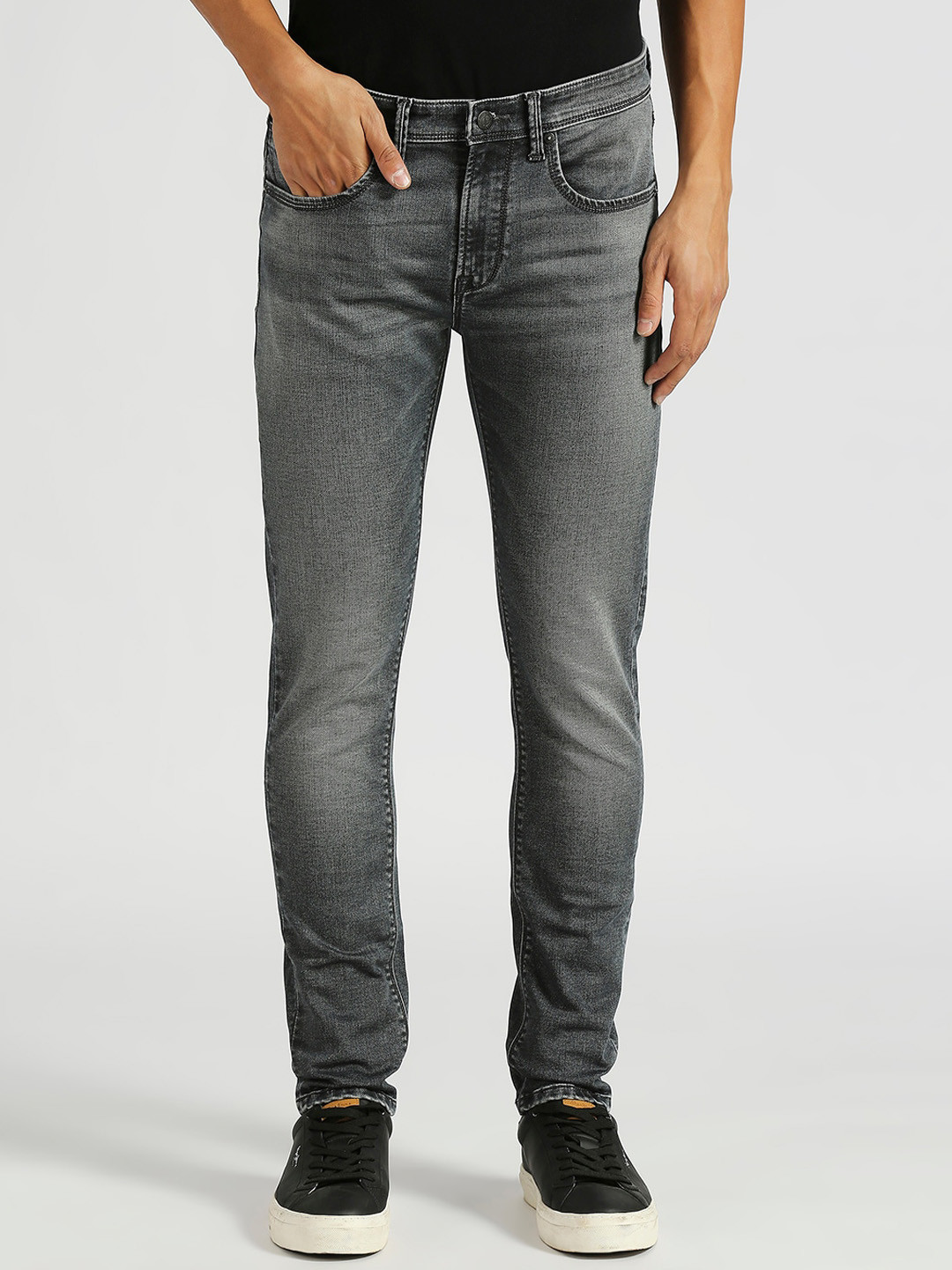 Buy Pepe Jeans Men Gymindigo Chinox Skinny Fit Heavy Fade Stretchable ...