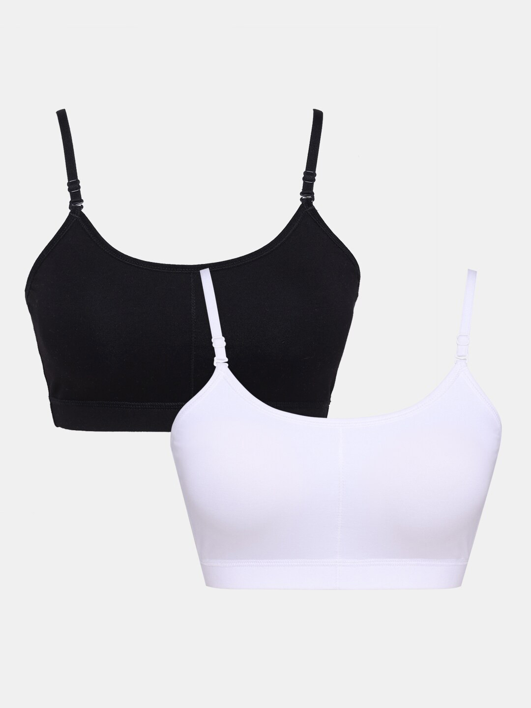 Buy Sillysally Girls Pack Of 2 Bralette Bra Full Coverage Removable ...