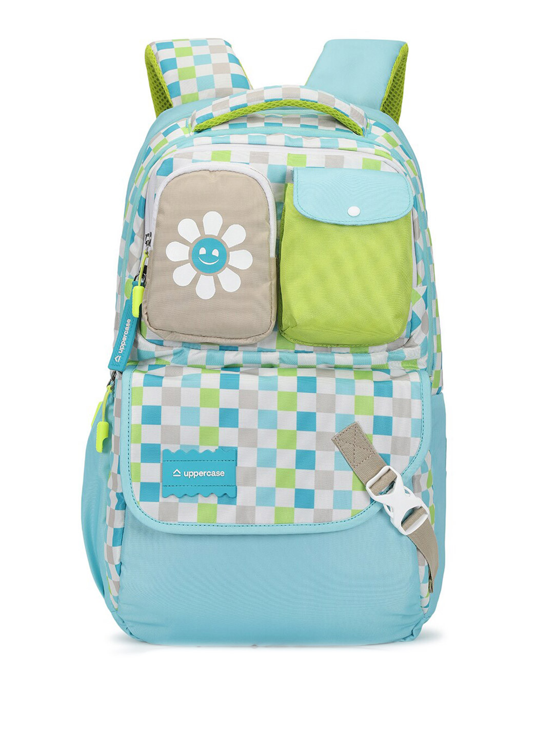 Buy Uppercase Girls Checked Backpack - Backpacks for Girls 28174506 ...