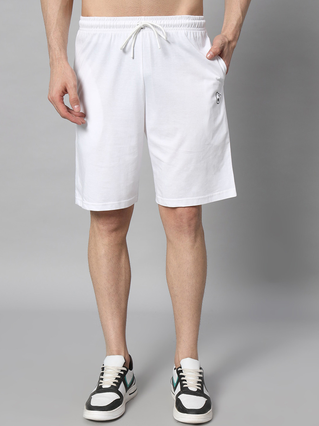 Buy GRIFFEL Men High Rise Cotton Shorts - Shorts for Men 28174556 | Myntra